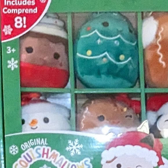 Kellytoy | Toys | New Squishmallow Winter Holiday Collection 8 Pack 4 ...
